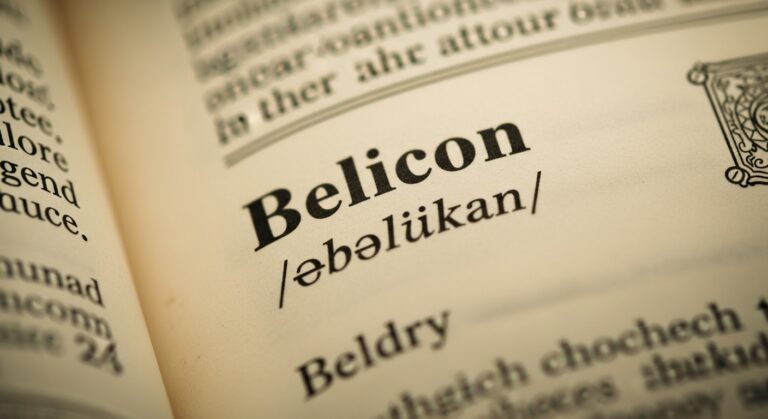 Belicon in English: Meaning Explained Clearly - Infobuzzdaily